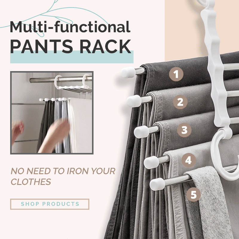 【🔥 Buy 2 Get 3】Multi-functional Pants Rack – CraftyUplift