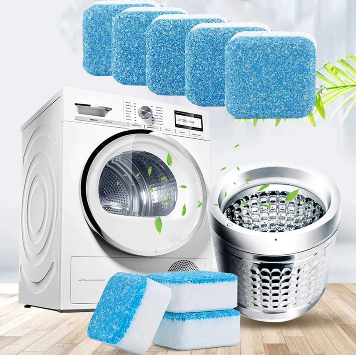 Washer Fresh® Washing Machine Effervescent Cleaning Tablets 【50% OFF ...