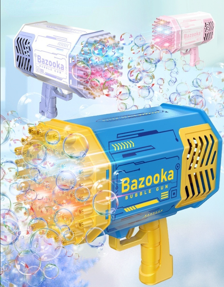 【LAST DAY SALE】Bubble Bazooka™ Bubble Spraying Toy Gun – CraftyUplift