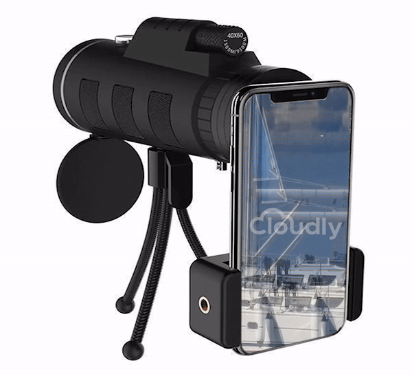 【LAST DAY SALE: 50% OFF】4K Waterproof Monocular Phone Telescope ...