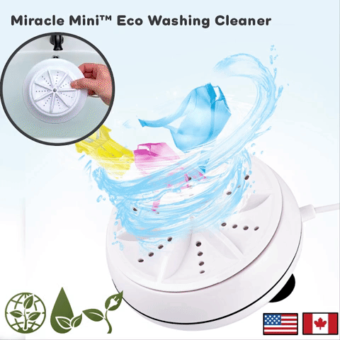 Miracle Mini™ Portable Eco Washing Machine 【72% OFF】 – CraftyUplift