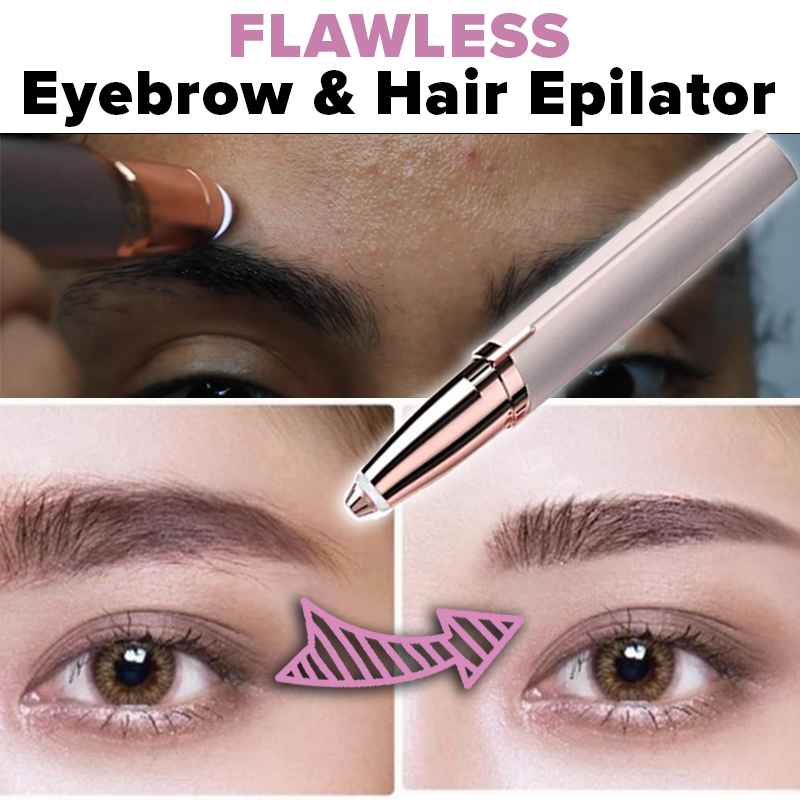 【70% OFF LAST DAY SALE】FLAWLESS Eyebrow & Face Epilator – CraftyUplift