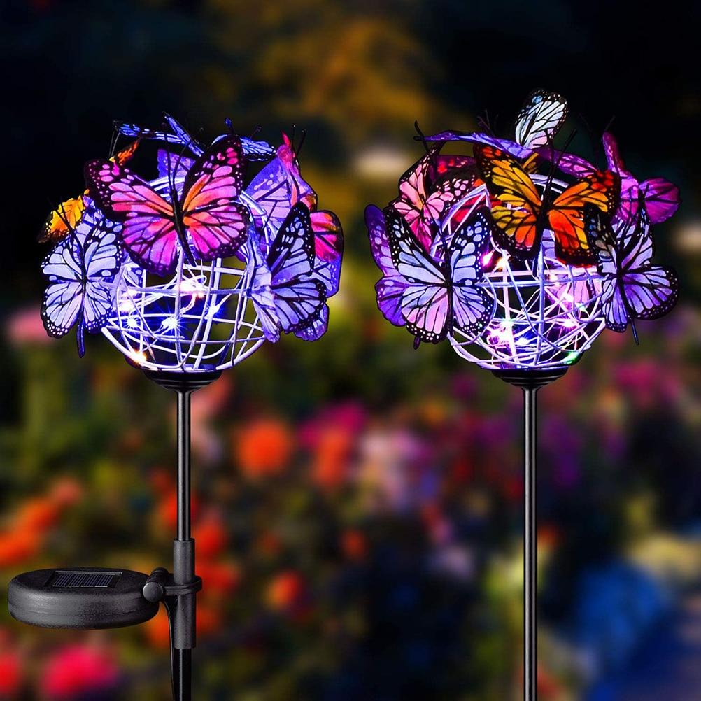Last Chance Promotion Solar Butterfly Garden Lights – CraftyUplift
